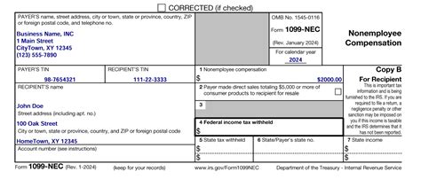 How To Read Your 1099 Nec Tax Form Money Instructor