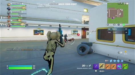 Pro 100 Fortnite Creative Kaws Skeleton Xbox Series Xs Gameplay