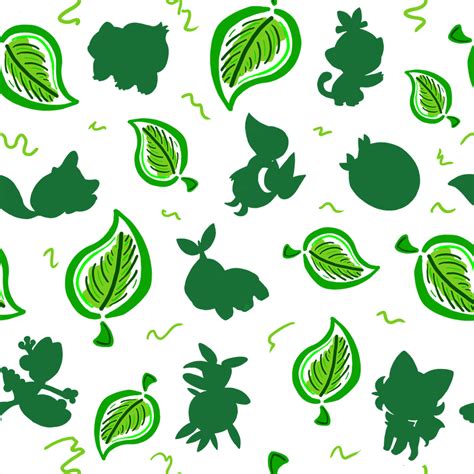 Grass Starters Pattern By Memimouse On Deviantart Grass Starters Pattern By Memimouse On Deviantart