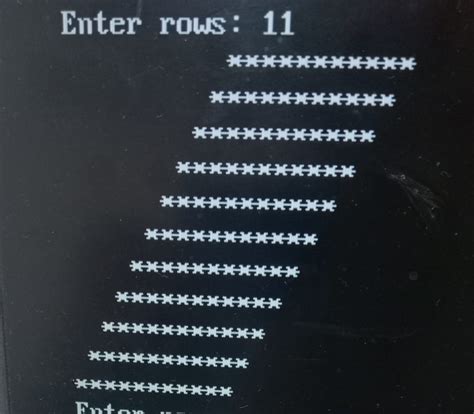 Learn Programming Language C Program To Print Rhombus Star Pattern