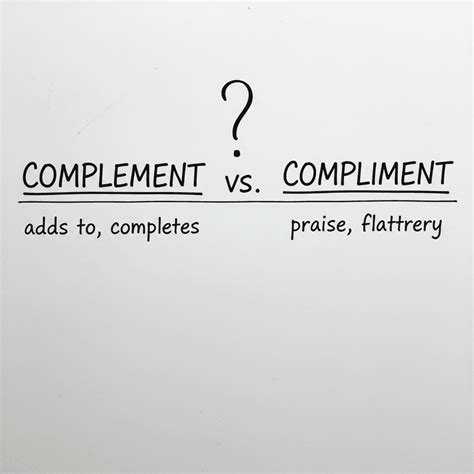 Complement Vs Compliment Whats The Difference Humanizey