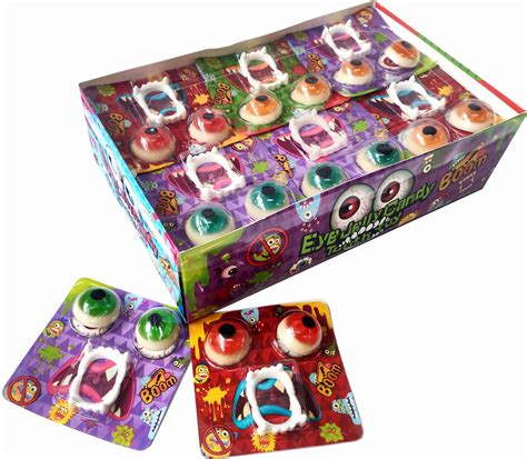 Eye Teeth Jelly Candy Żelki Oczy 30szt X 7g Elukmarpl