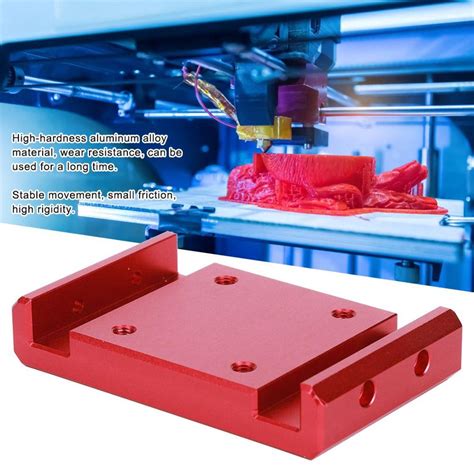 Red Linear Slider Aluminum Alloy Linear Guide Slid Grandado