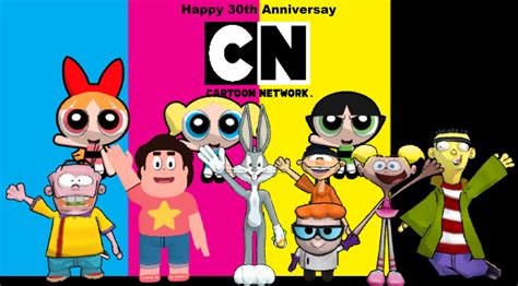 Happy 30th Anniversary Cartoon Network By Mario1cool On Deviantart