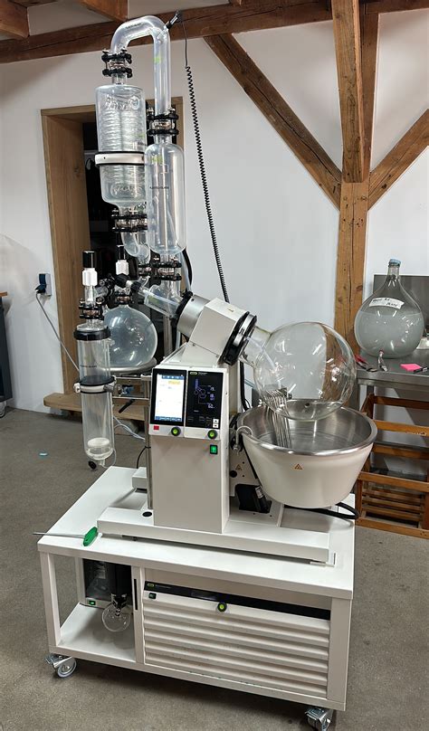 Labstuff Eu New Buchi R 220 Pro Extract In High End Version With Recirculating Chiller Vacuum