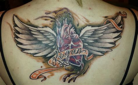 Memorial Tattoo Wings