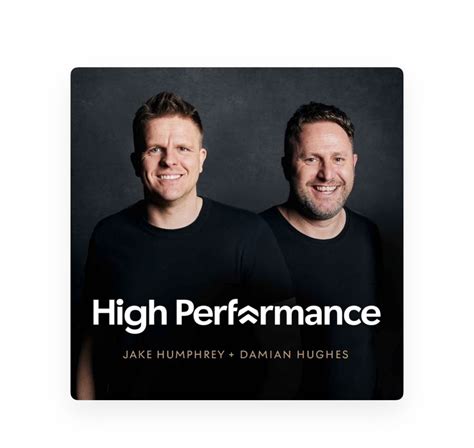 This Weeks Take Away From The High Performance Podcast James Devlin