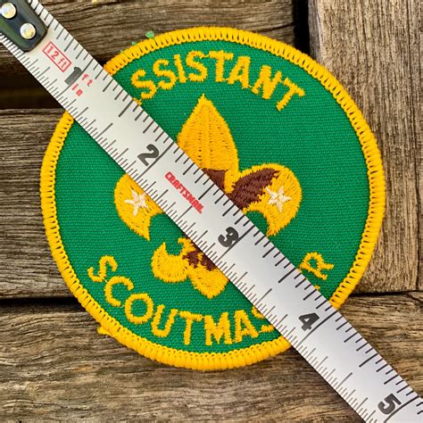 Assistant Scoutmaster Boy Scout Uniform Patch Etsy