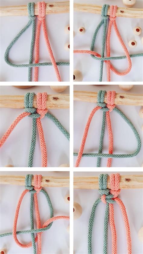 Free Macrame Knot Guide For Beginners With Step By Step Photo