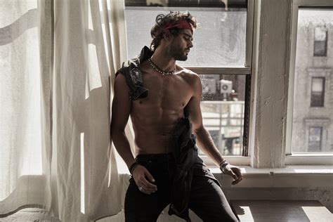 Model Marlon Teixeira Glam Photoshoot