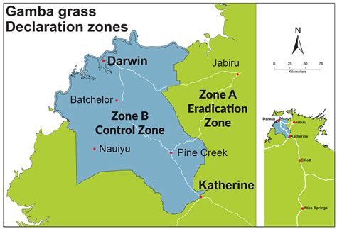 Gamba Grass Declaration Zones Ntgovau