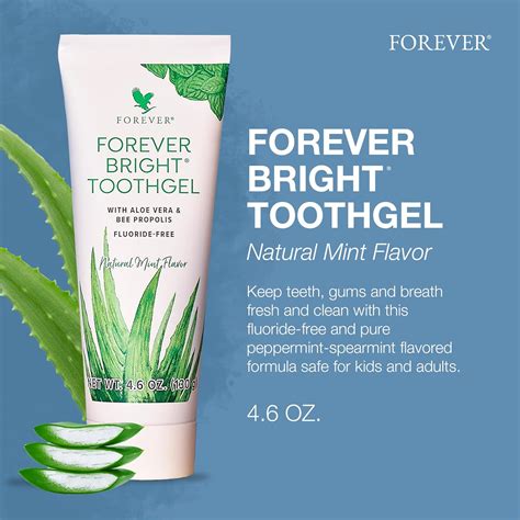 Forever Living Aloe Vera Toothpaste Bright Toothgel 100ml 130g Ubat