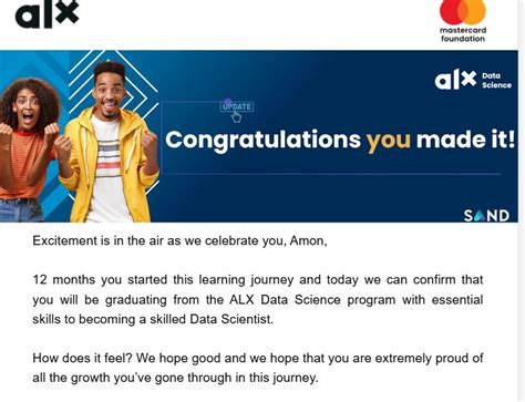 Amon Tot On Linkedin Alx Datascience Careergrowth