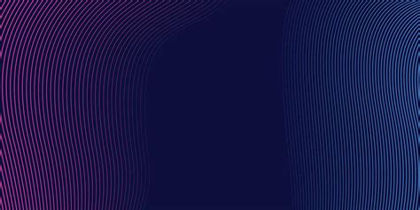 Abstract Colorful Technology Line Wave Background Modern Purple Blue Gradient Flowing Wave