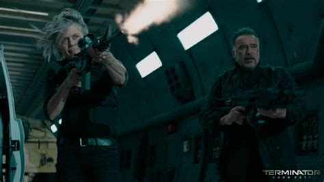 Movie Fight  By Terminator Dark Fate Find And Share On Giphy
