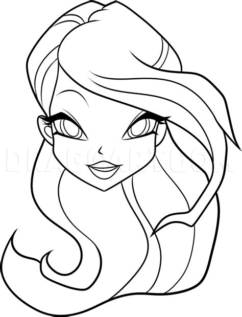 Winx Club Drawings How To Draw Winx Club Body Drawing Tutorial