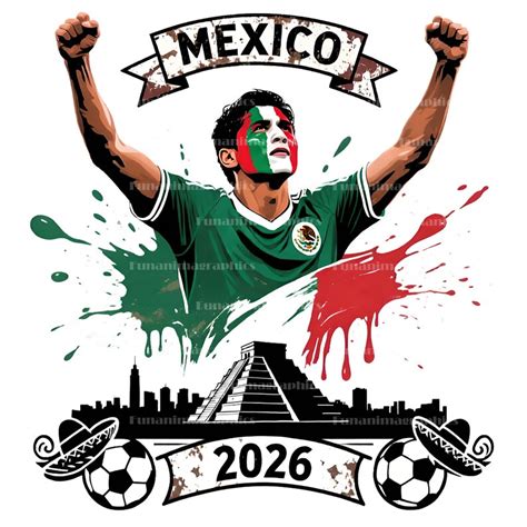 2026 World Cup Host Teams Png Bundle Usa Canada Mexico Football Soccer