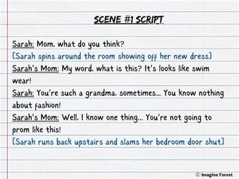 How To Write Dialogue In A Story With Examples Imagine Forest