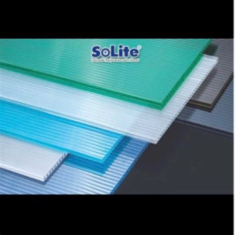 Jual Polycarbonate 4mm Solite Atap Fiber Polycarbonate Shopee Indonesia