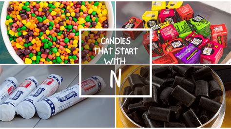 All The Candies That Start With M