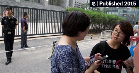 Taking Feminist Battle To Chinas Streets And Landing In Jail The