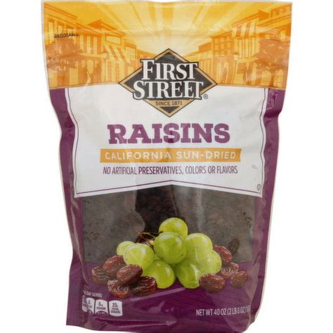 First Street Raisins California Sun Dried Smart And Final