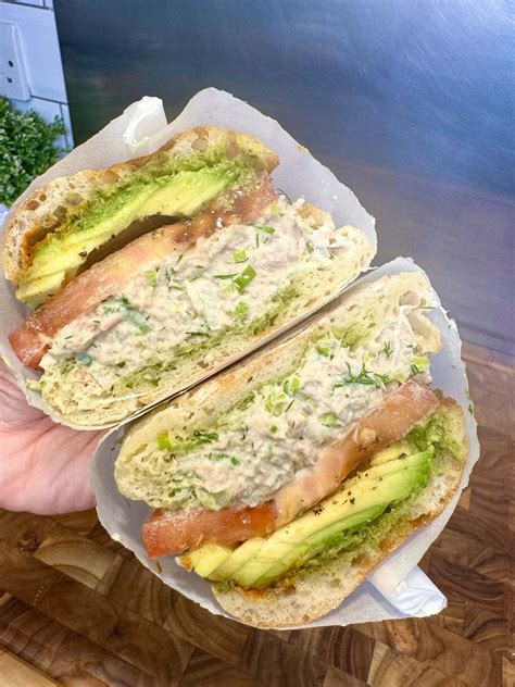 Homemade Tunacado Sandwich Joe And The Juice Pretty Delicious Eats