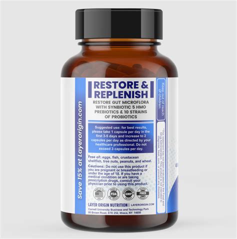 Buy Superhmo Synbiotic 5 Hmos 10 Probiotics 60 Capsules