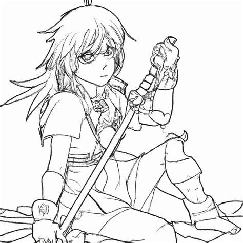 10 Desenhos De Mine Akame Ga Kill Para Imprimir E Colorir