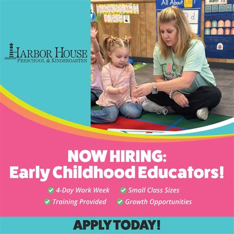 🌟 Now Hiring Harbor House Preschool And Kindergarten Facebook