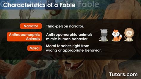 Famous Fables And Their Morals