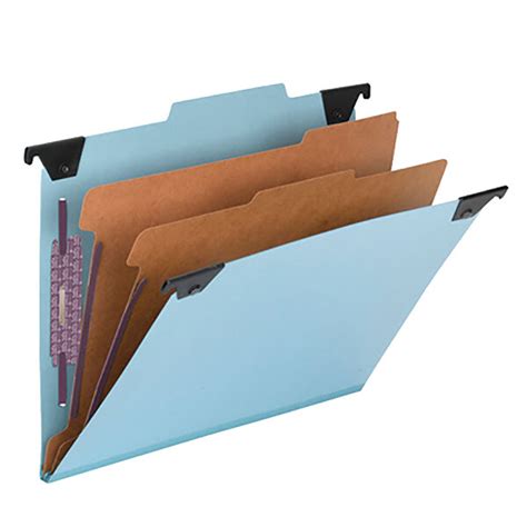 Smead 65115 Fastab Safesheild Letter Size Hanging Classification Folder