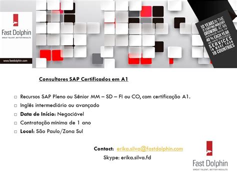 Consultores Sap Certificados A1