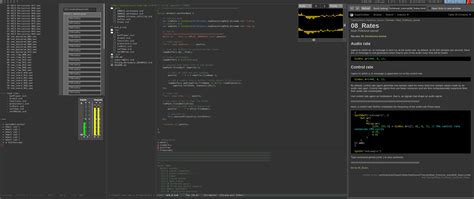 Screenshots Of Sc In Action Creative Process Scsynth