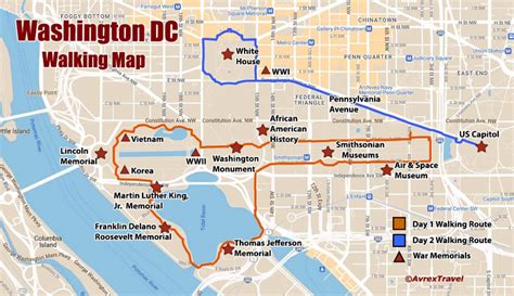 Dc On The Map Your Guide To Washington Dc