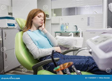 Woman Suffering From Toothache Dental Problem Stock Image Image Of