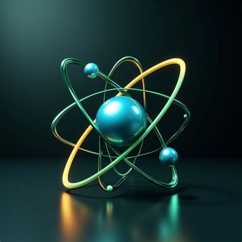 Free Atomic Orbital Art Image Atom Molecular 3d Download At Stockcake