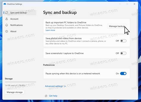 How To Disable User Folder Backup To Onedrive