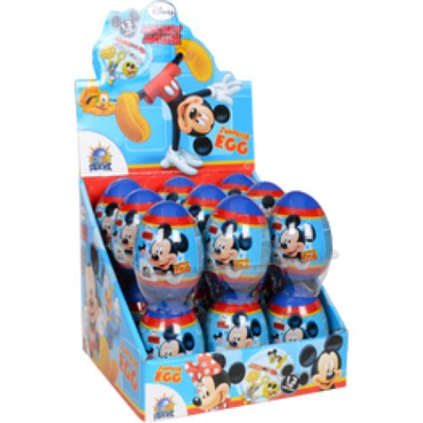 Disney Mickey Mouse Surprise Eggs Toys 18 Pcs Full Box Quick Dispatch