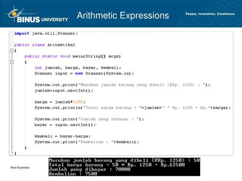 Ppt Understanding Arithmetic Operations And Naming Conventions In