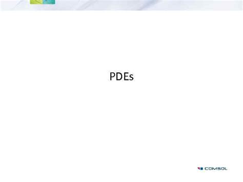 Equation Based Modeling Copyright 2013 Comsol Comsol Multiphysics