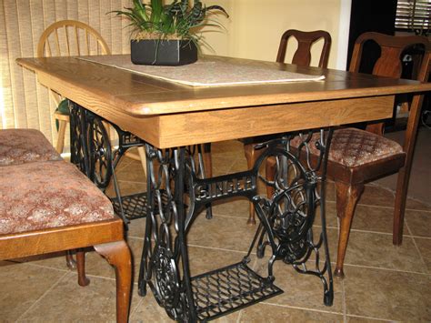 Singer Sewing Machine Table Restoration At Elmer Francine Blog