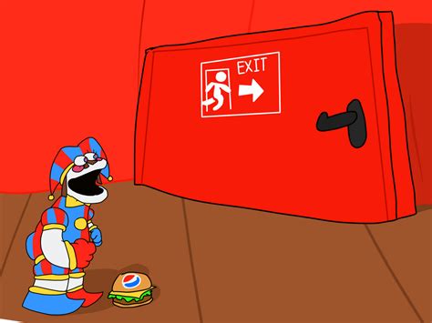 Pomni Finds An Exit By Brunofettuccine On Deviantart
