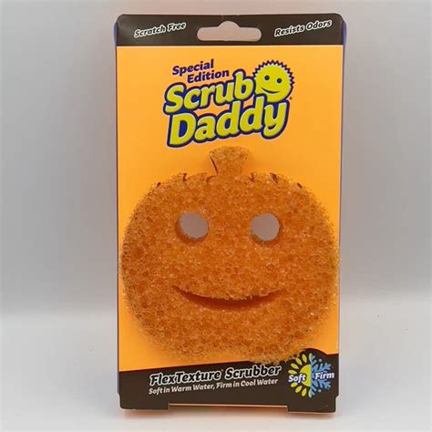 Scrub Daddy Halloween Limited Edition Pumpkin Sponge Orange Fall New In Box £907 Picclick Uk
