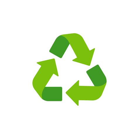 Recycling Icon An Arrow That Revolves Endlessly Reuse Concept Recycled