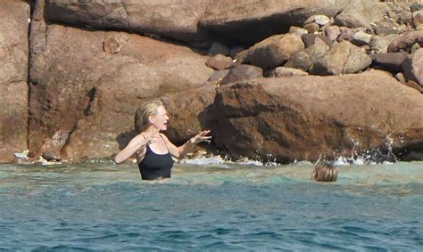 Uma Thurman And Maya Hawke In Swimsuits In St Barts 12282021