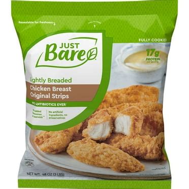 Golden Platter Organic Lightly Breaded Chicken Tenders Frozen 2 Lbs
