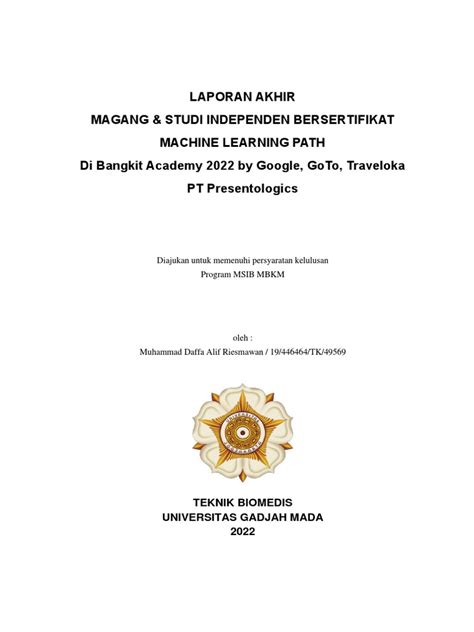 Laporan Akhir Bangkit Academy 2022 Muhammad Daffa Alif Riesmawan 19446464tk49569