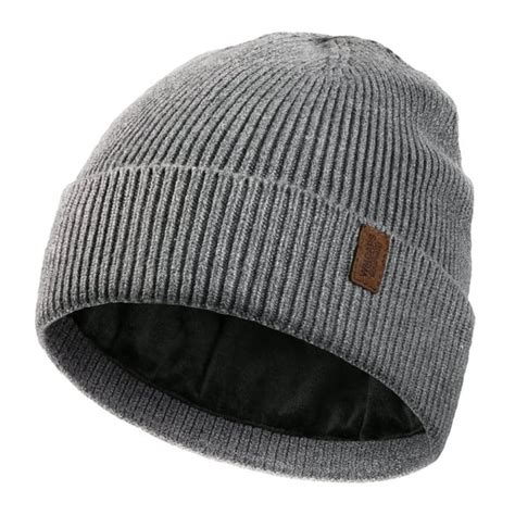 Bltiby Warm Knit Beanie Hat For Men Women Winter Thermal Soft Stretch