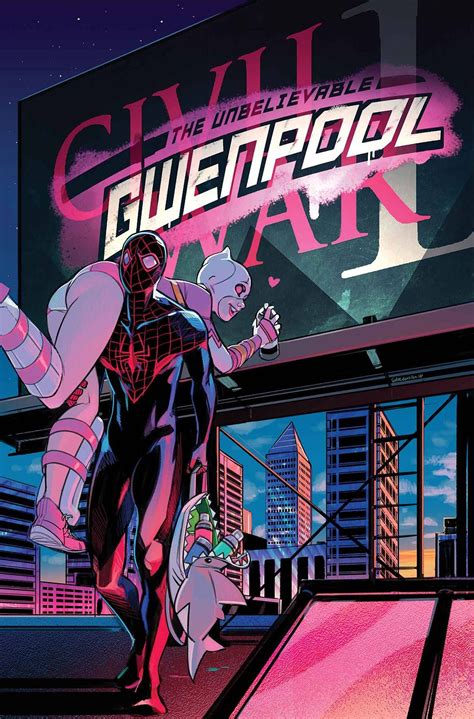 Gwenpool ‪‎6de‬ Gwen Equipo Up Con Miles Morales Termina Mal El